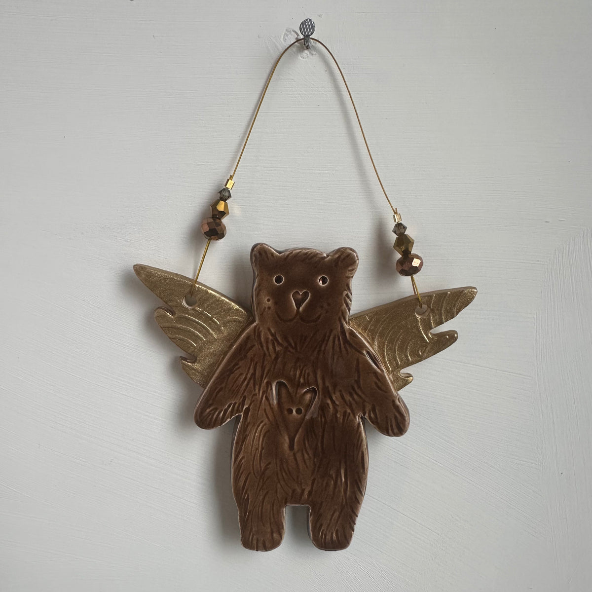 Winged Bear – Magpie & Butterfly