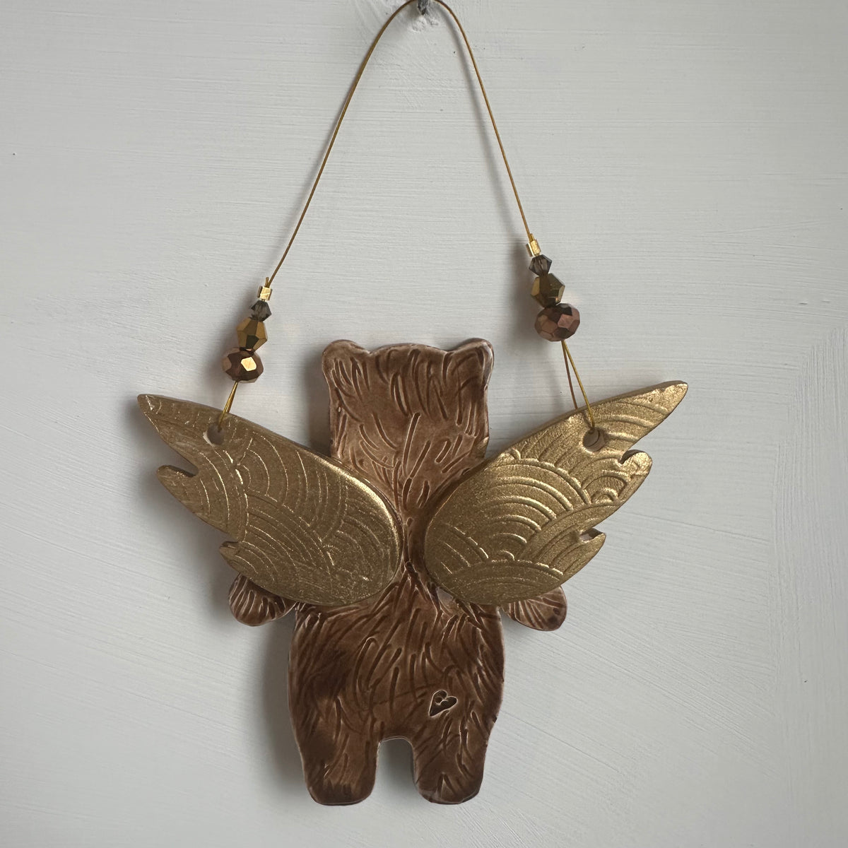 Winged Bear – Magpie & Butterfly