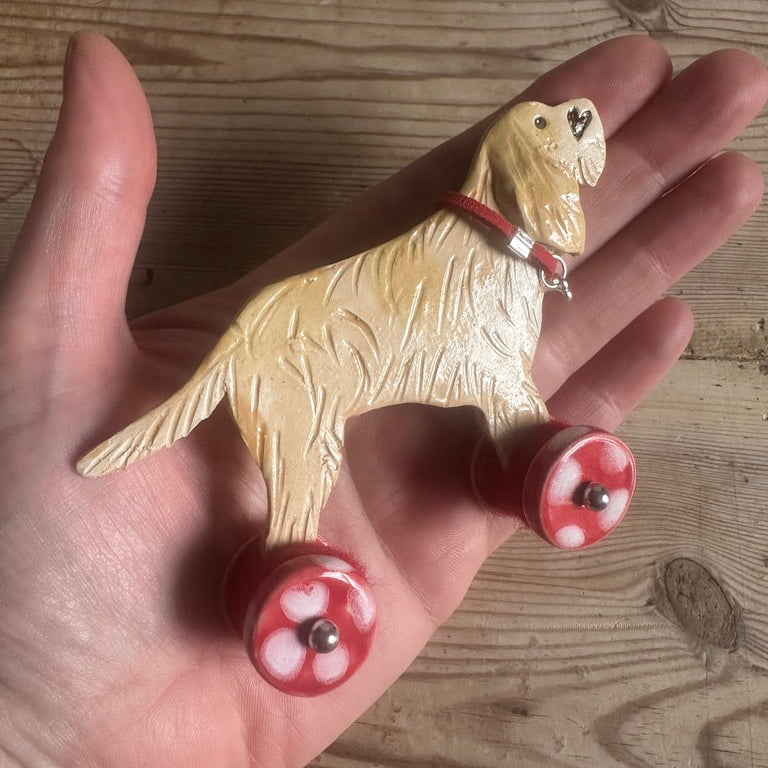 Spinone Woof on Wheels – Magpie & Butterfly